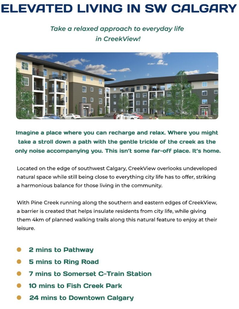 Information – Creek View Park